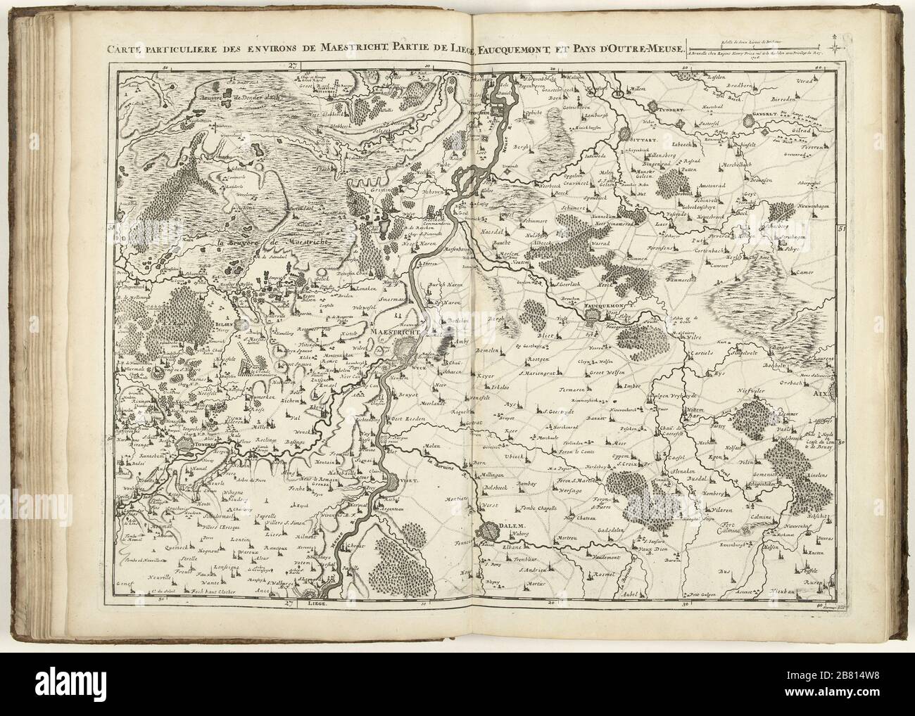 Map of limburg hi-res stock photography and images - Alamy