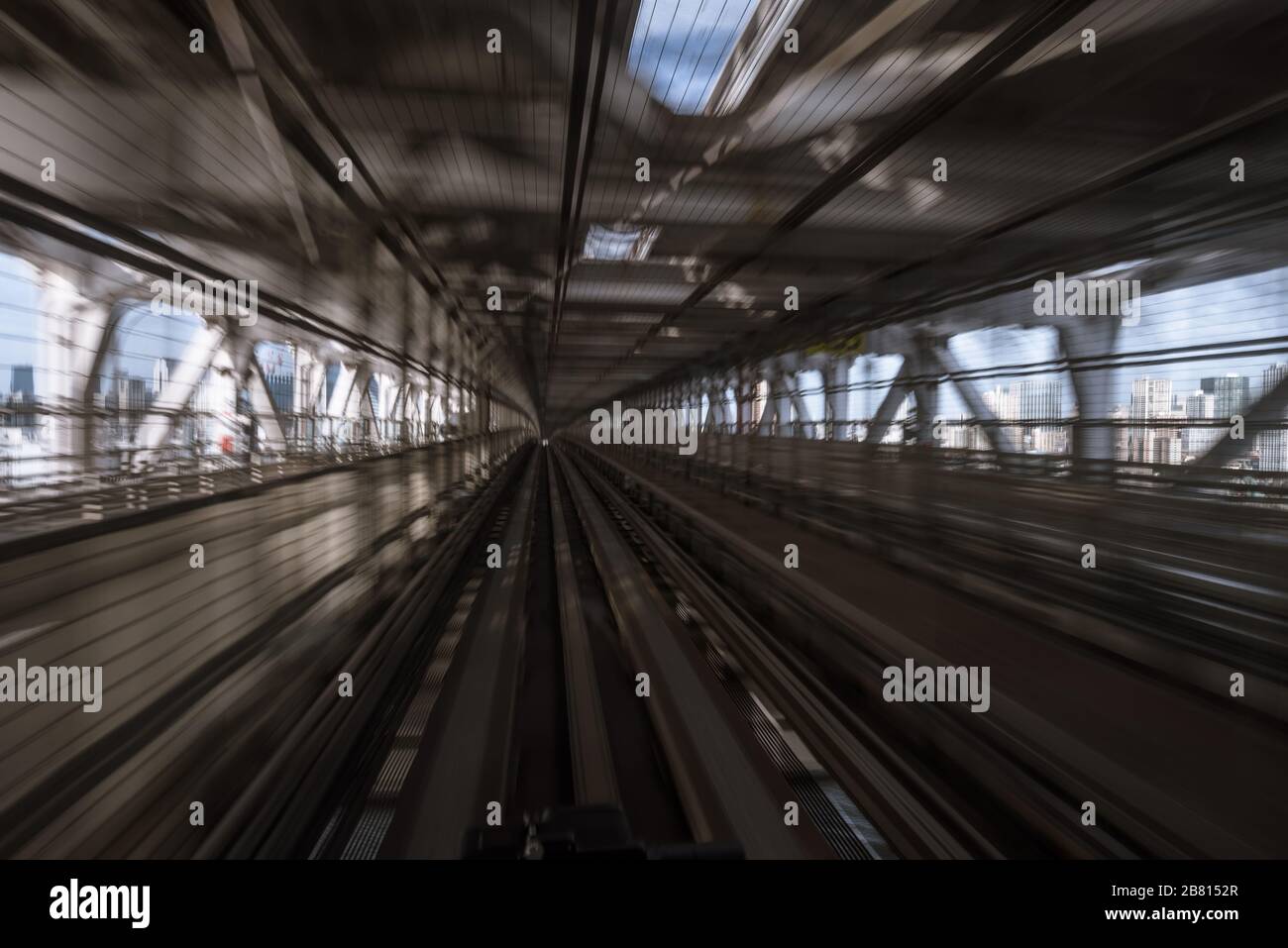 Panoramic view of a modern train hi-res stock photography and images ...
