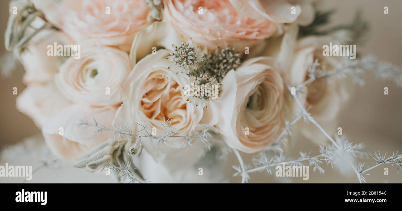 Beautiful flower background in spring. Wedding season. Flower art for ...