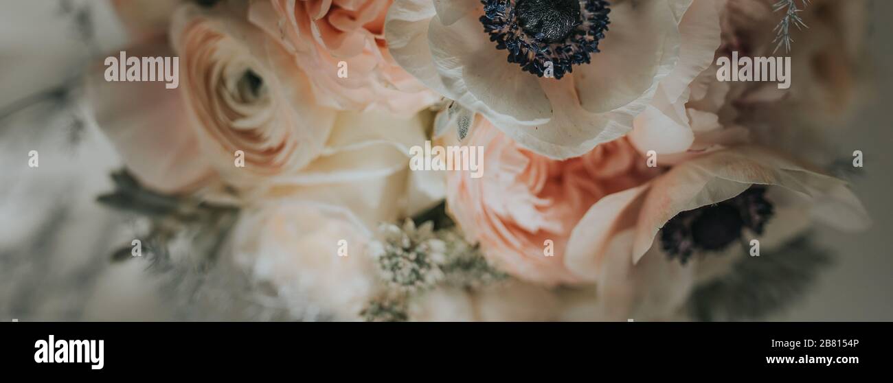 Beautiful flower background in spring. Wedding season. Flower art for ...