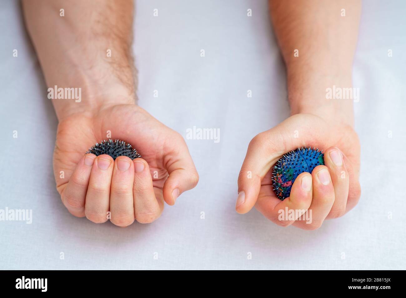 Skin two rubber ball hi-res stock photography and images - Alamy