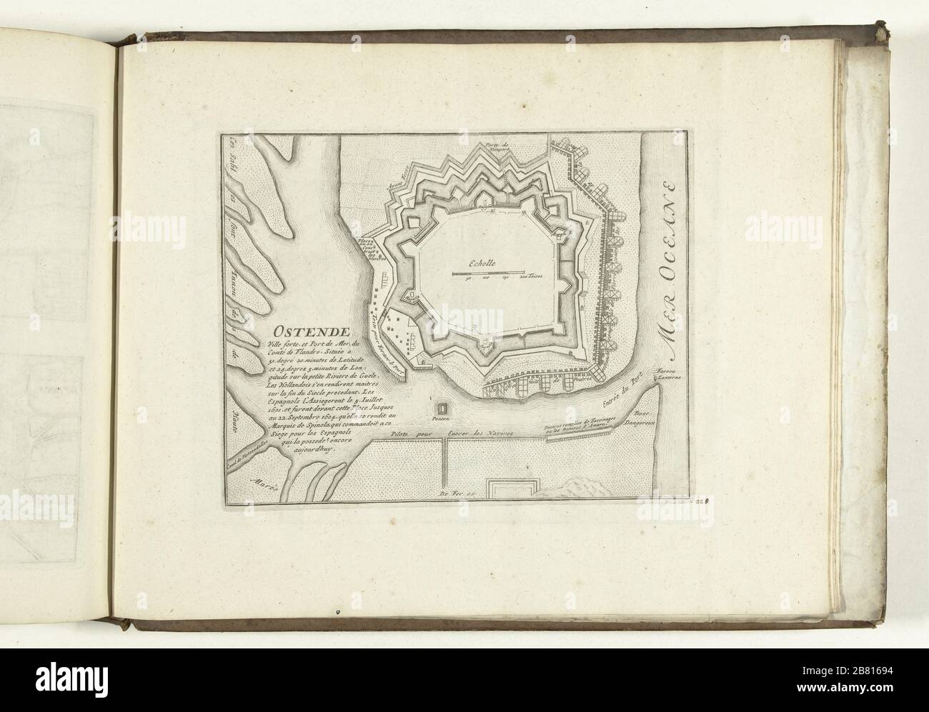 Ostend map hi-res stock photography and images - Alamy