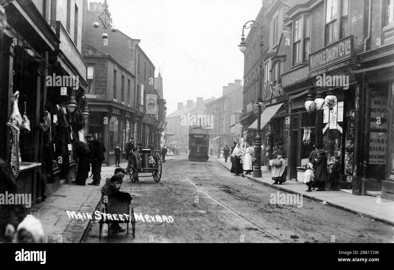 Rotherham tram Black and White Stock Photos & Images - Alamy