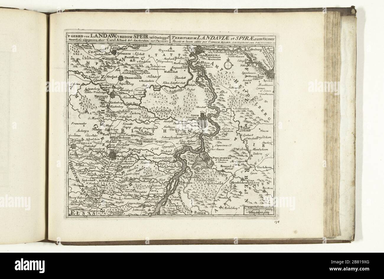 Map of mannheim hi-res stock photography and images - Alamy