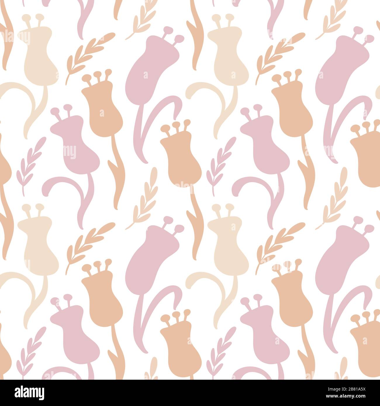 Seamless vector floral color pattern. Decorative vintage classic style ...