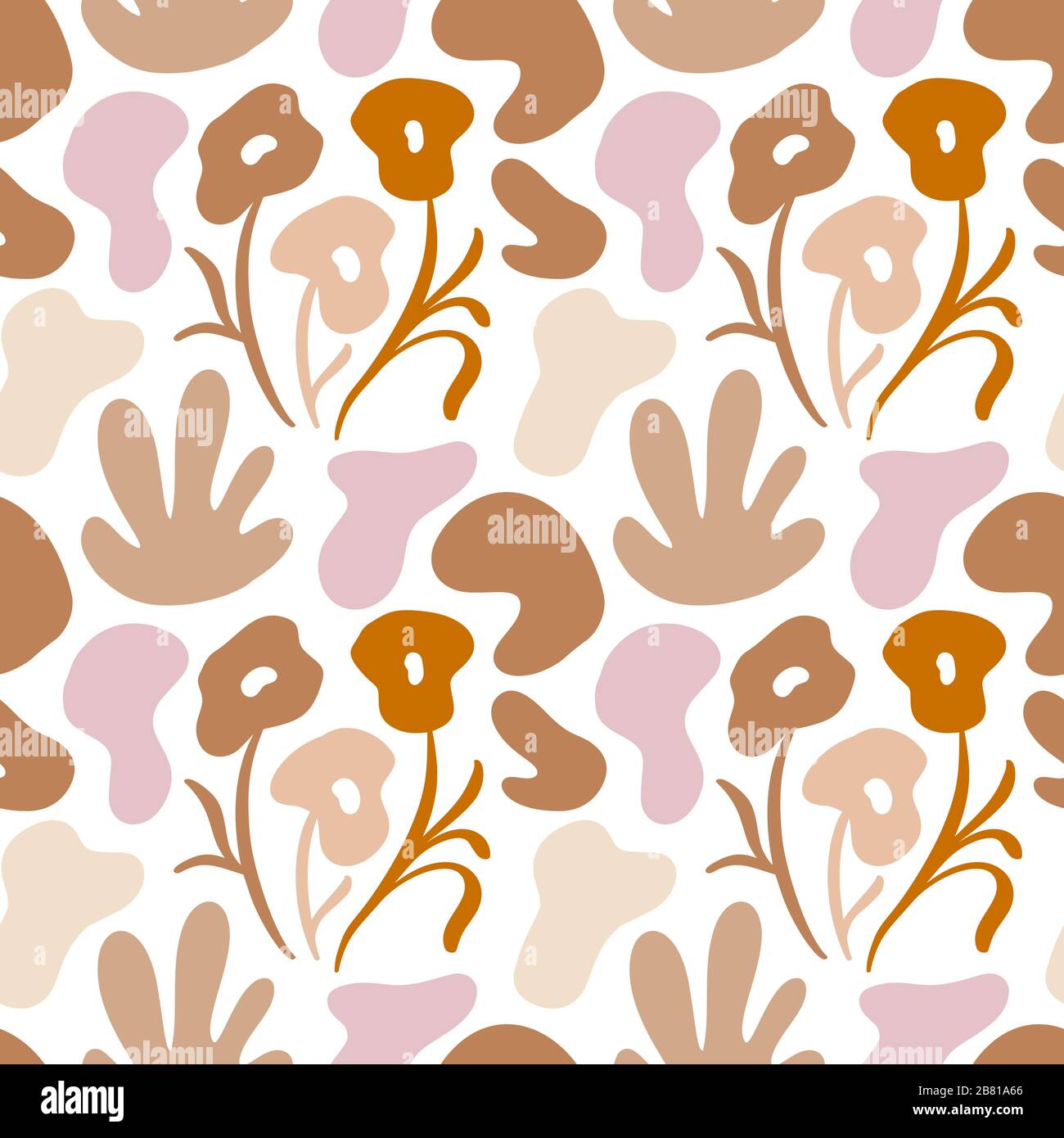 Seamless vector floral color pattern. Decorative vintage classic style ...