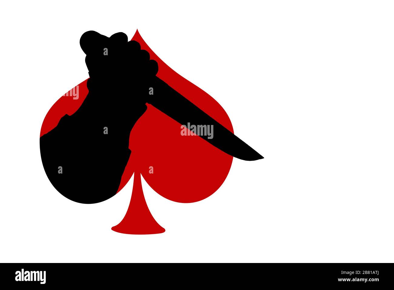 Murder Illustration Knife High Resolution Stock Photography and Images ...