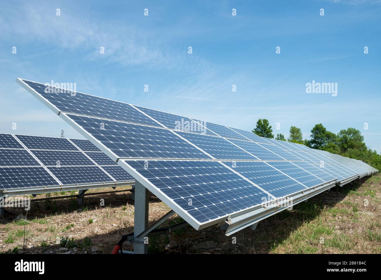 photovoltaic panels - alternative electricity source Stock Photo - Alamy