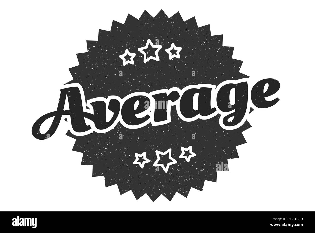 average sign. average round vintage retro label. average Stock Vector ...