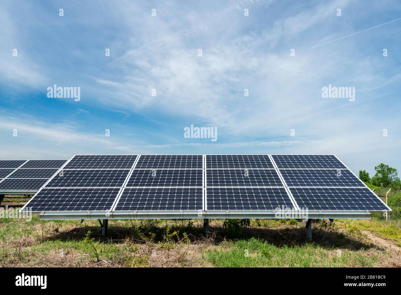 photovoltaic panels - alternative electricity source Stock Photo - Alamy