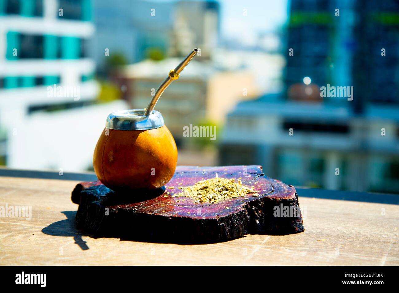 Yerba Mate South American Infused Drink Stock Photo - Alamy