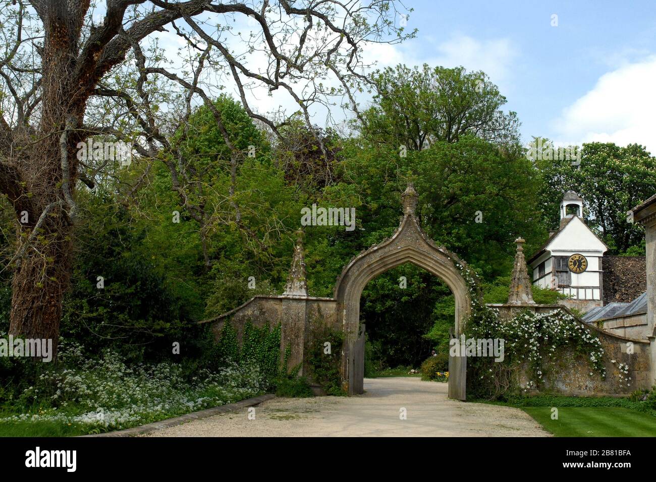 Country house created out of a medieval abbey, former home of William ...