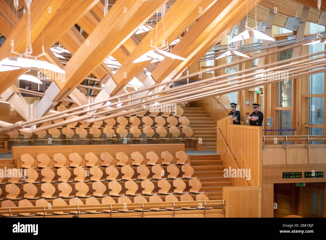Empty chamber scottish parliament hi-res stock photography and images ...