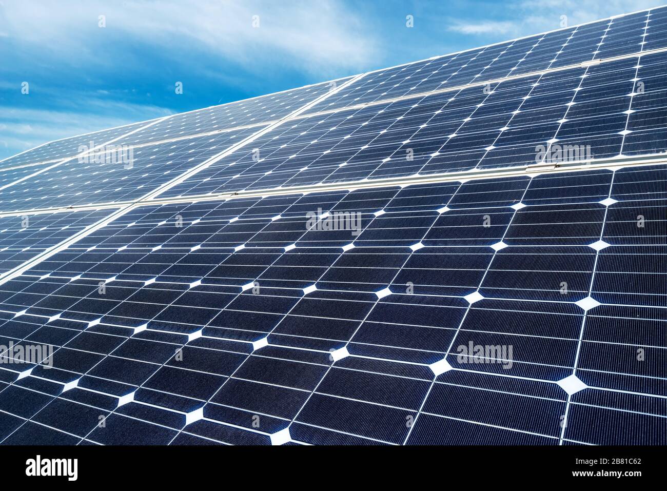 photovoltaic panels - alternative electricity source Stock Photo - Alamy