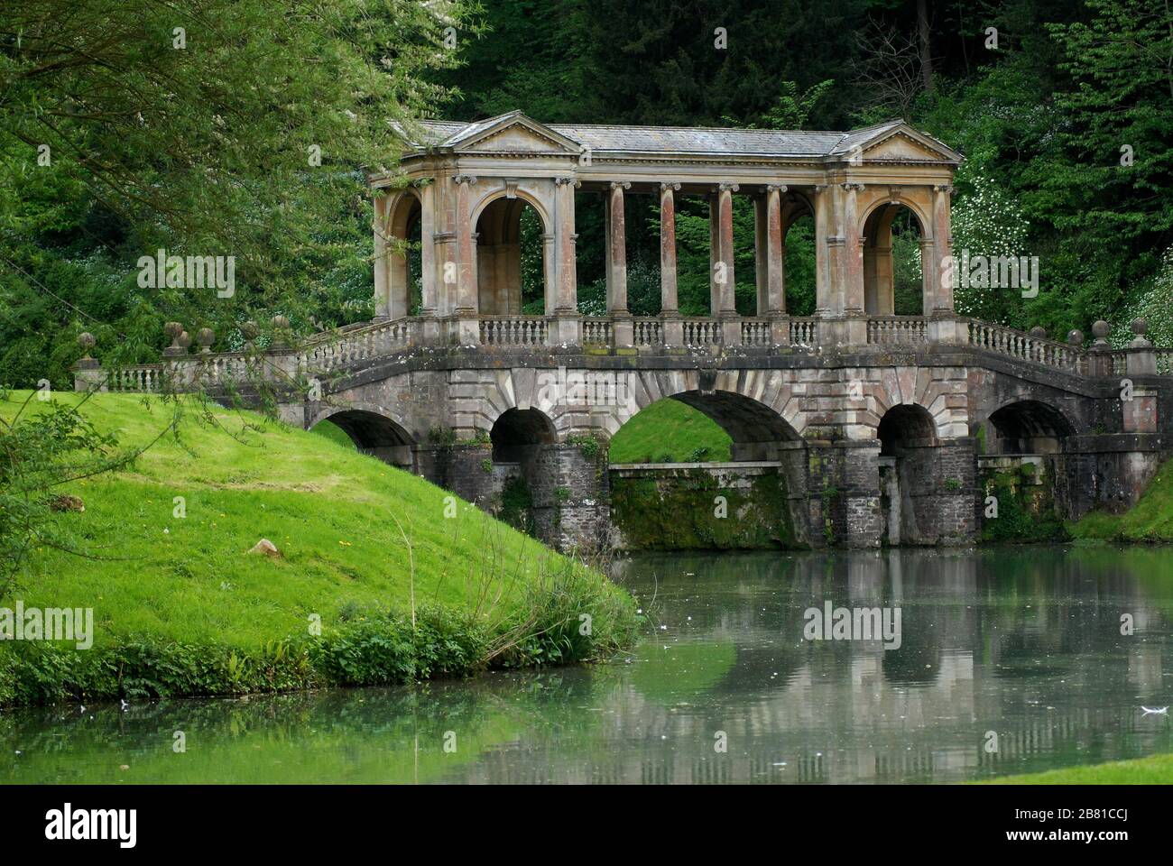 Prior Park Landscape Garden, Ornamental Palladian bridge, one of only ...