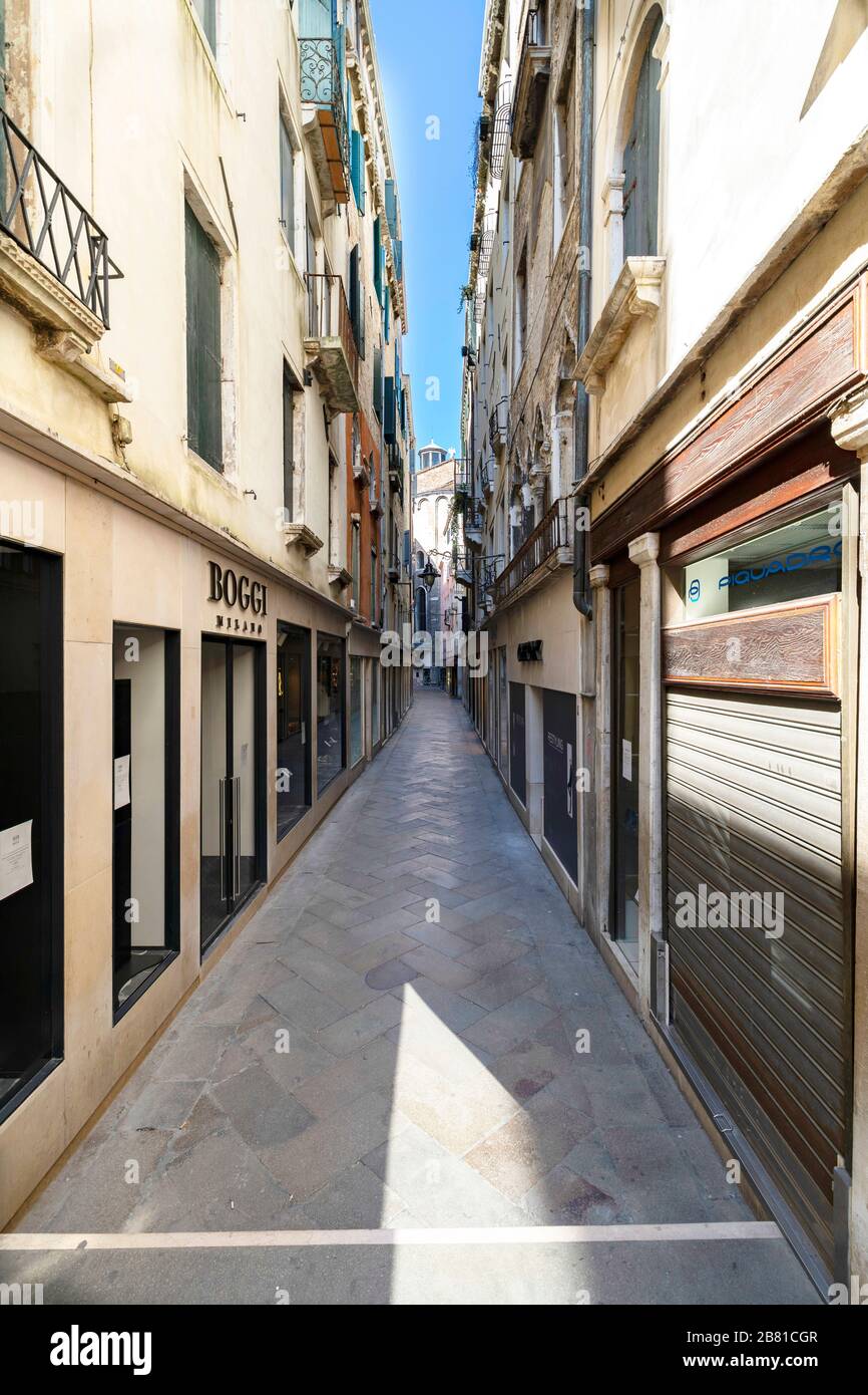 The mercerie venice hi-res stock photography and images - Alamy