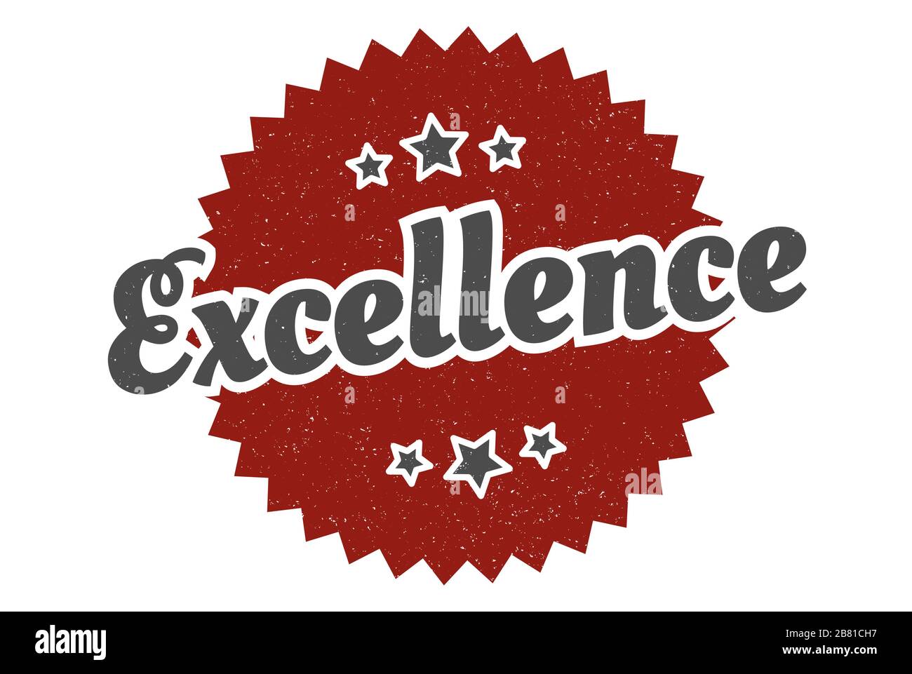excellence sign. excellence round vintage retro label. excellence Stock ...
