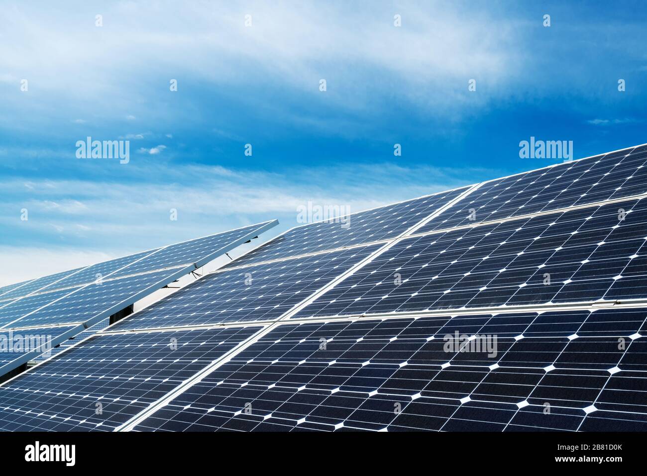 photovoltaic panels - alternative electricity source Stock Photo - Alamy