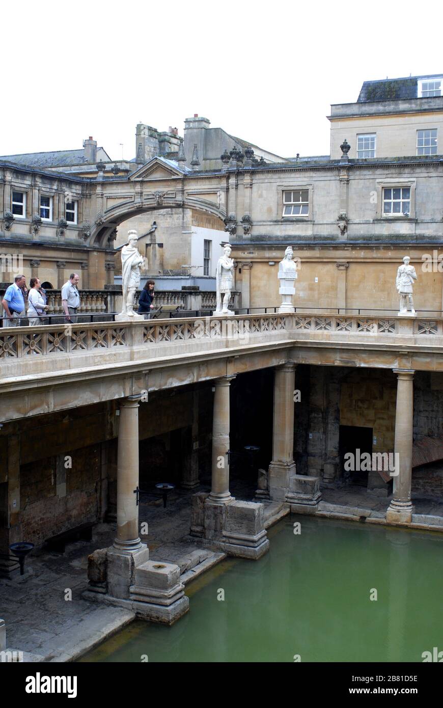 Great Bath, this centrepiece of the Roman baths is a pool, lined with ...