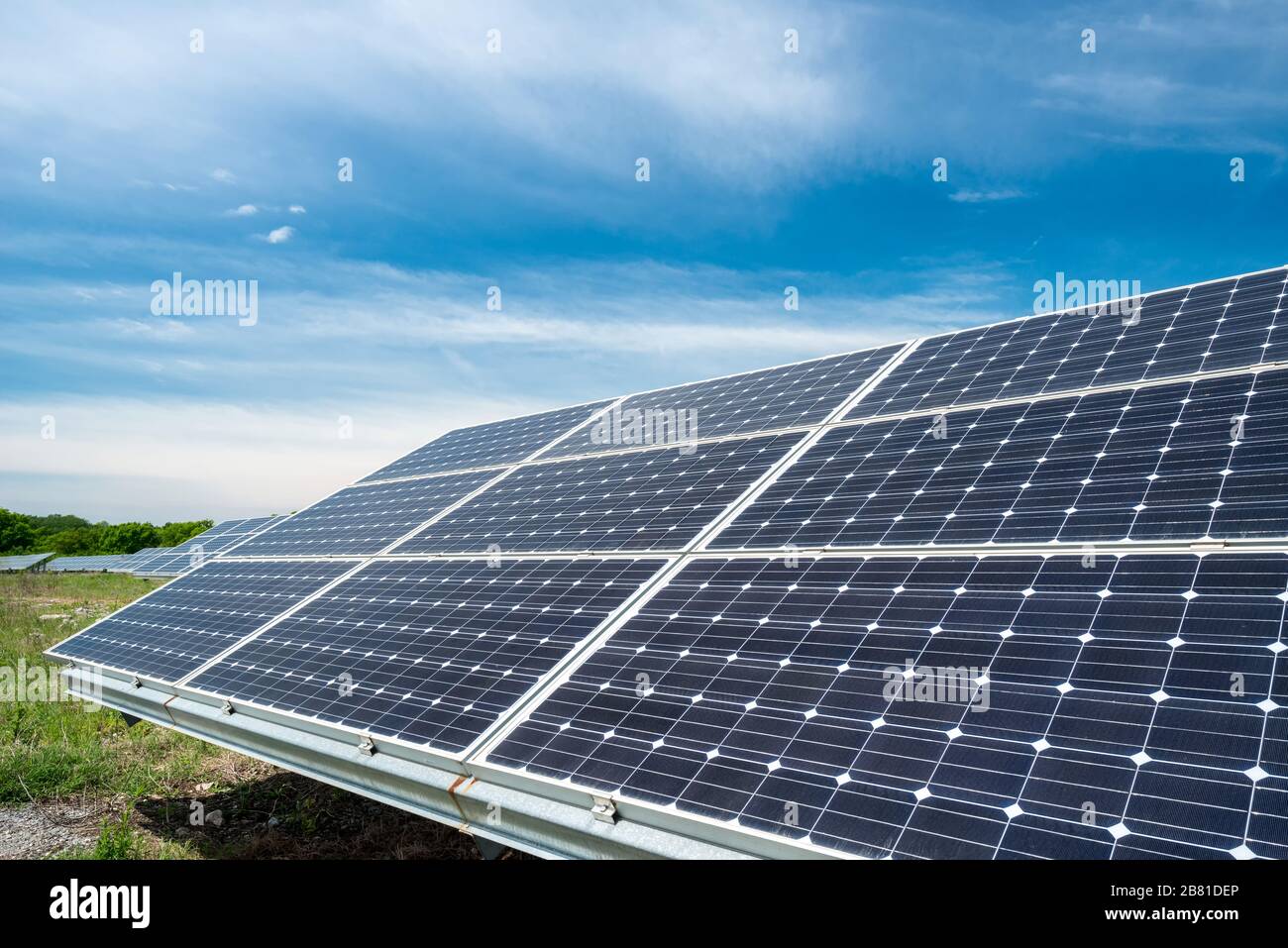 photovoltaic panels - alternative electricity source Stock Photo - Alamy