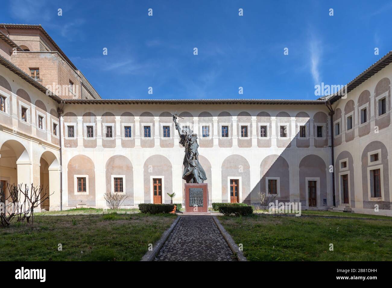 Monastery of santa scholastica hi-res stock photography and images - Alamy