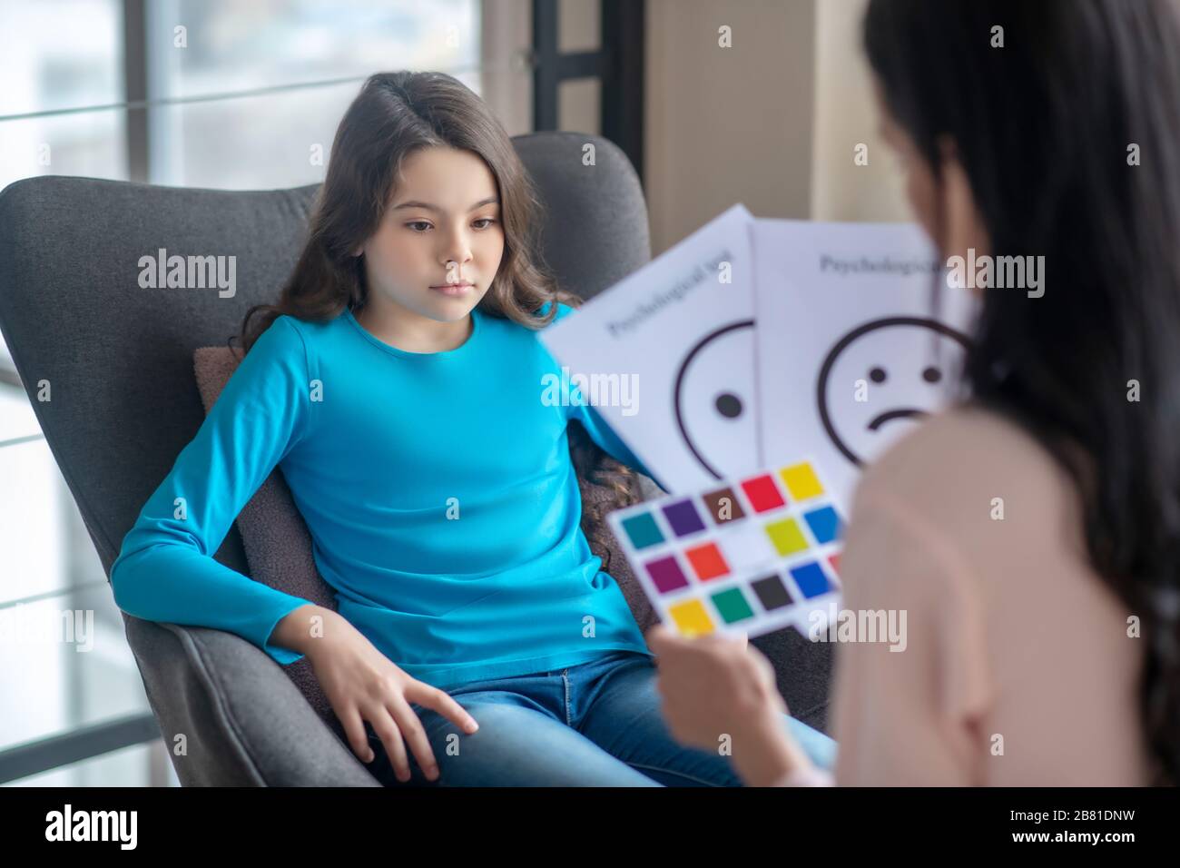 Child psychological test hi-res stock photography and images - Alamy