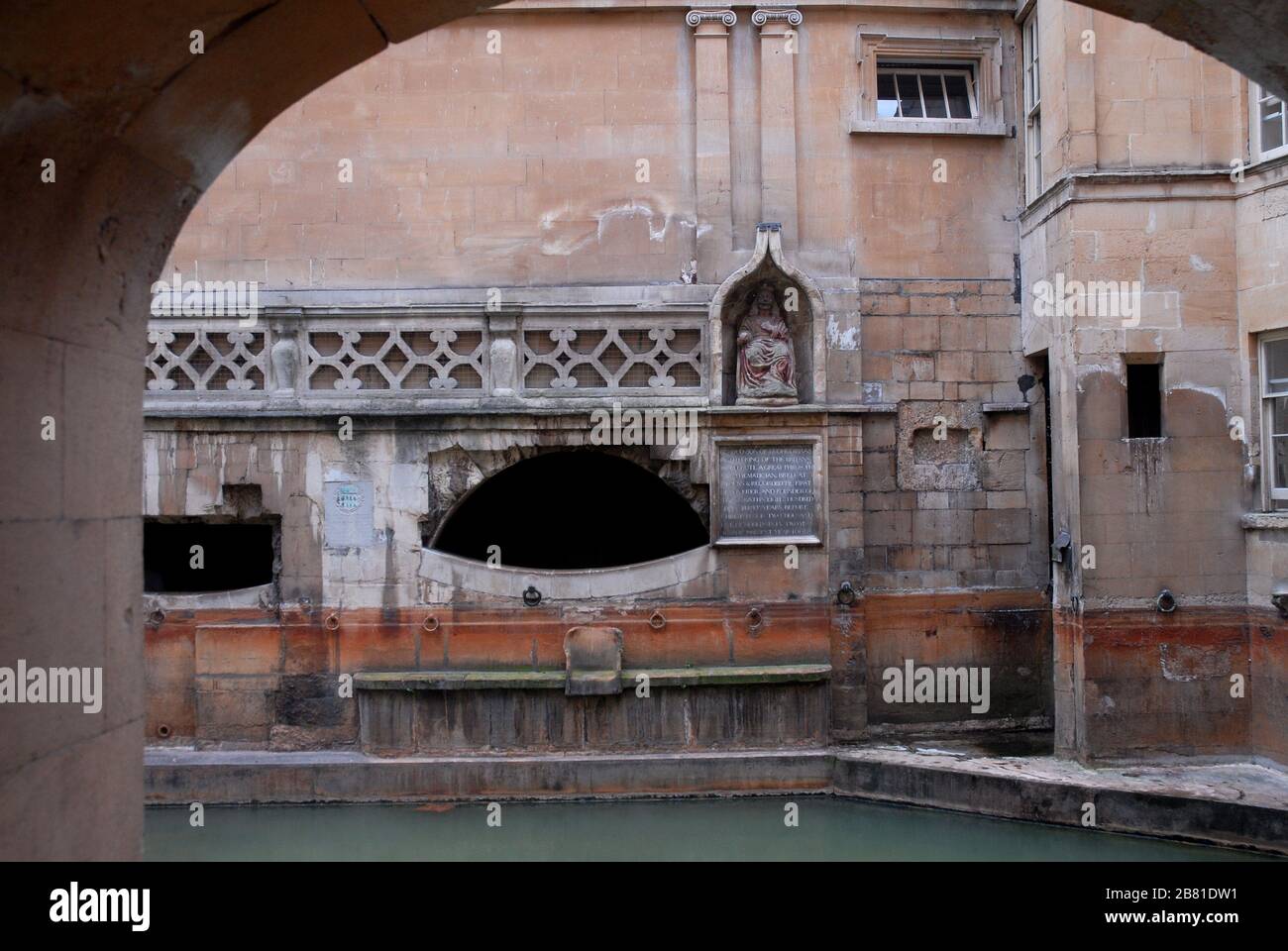 The Sacred Spring. Hot water at a temperature of 460C rises here at the ...