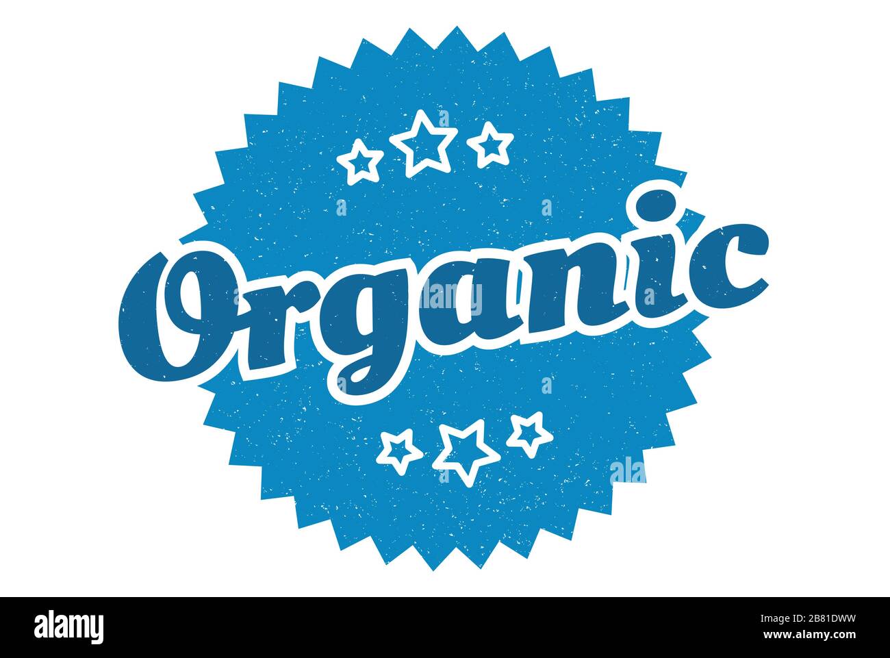 organic sign. organic round vintage retro label. organic Stock Vector ...