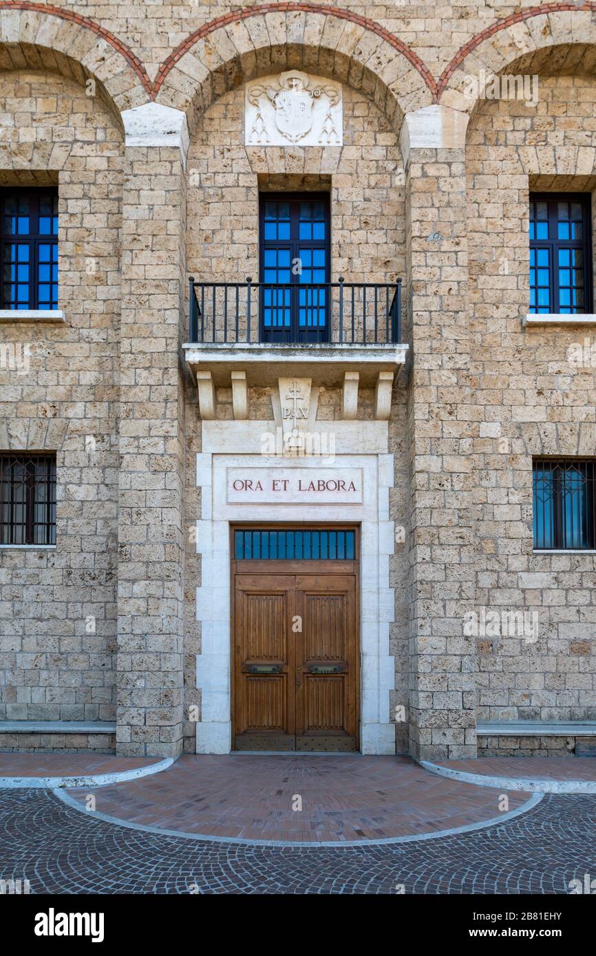 Ora et labora hi-res stock photography and images - Alamy
