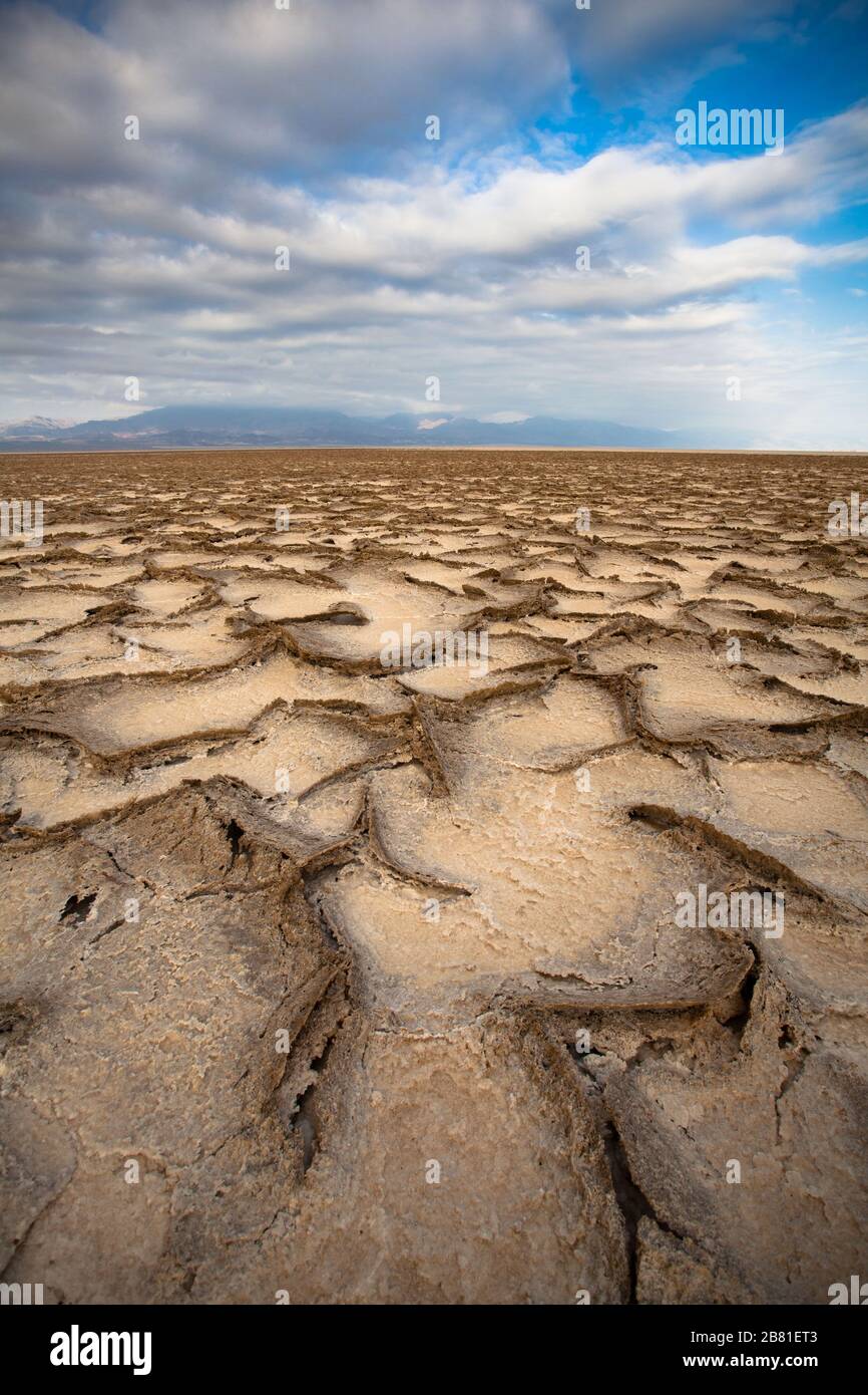 Dry desert landscape in Danakil region on the north of Ethiopia Stock ...