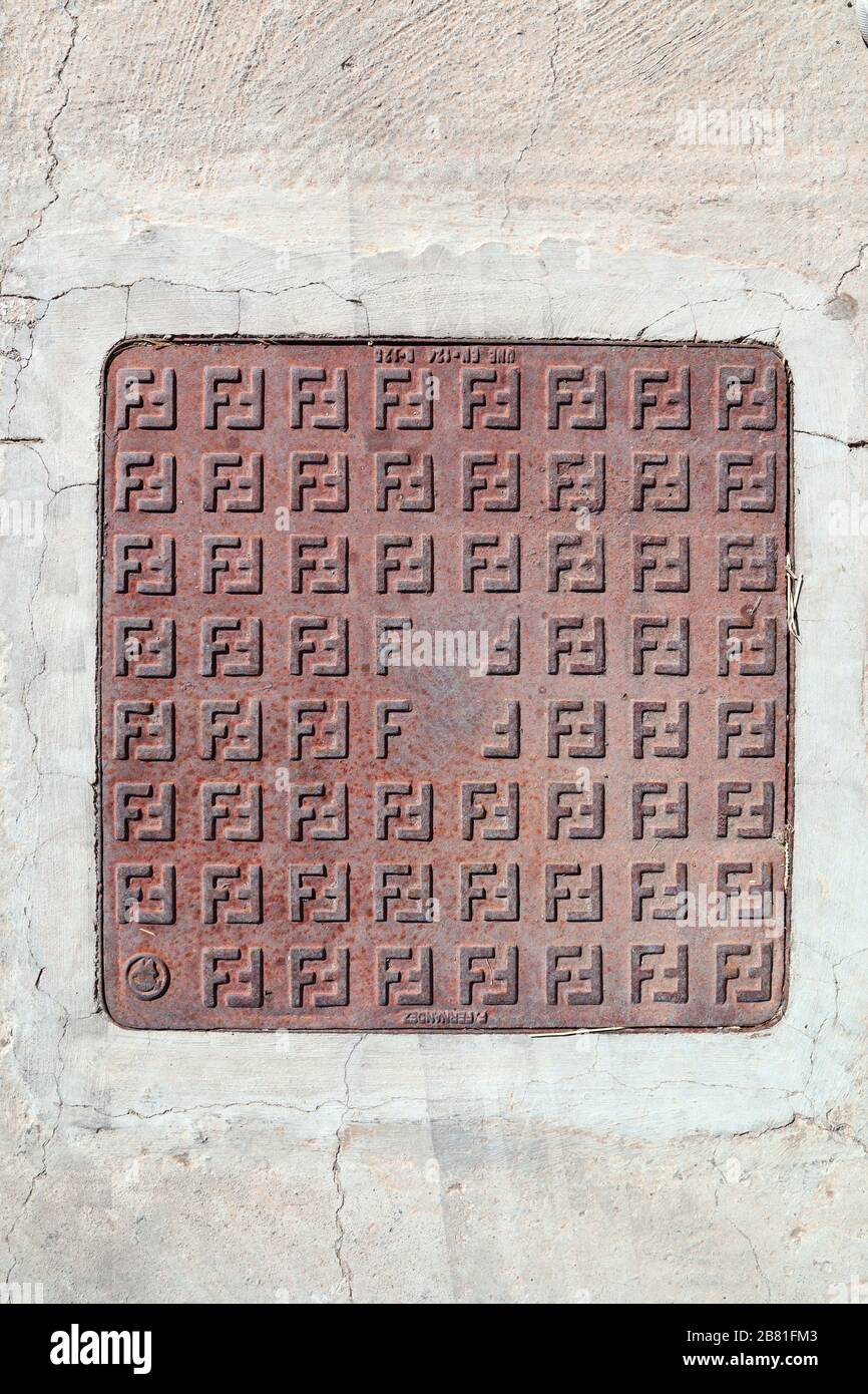 Street drainage cover drain sewer drain hi-res stock photography and ...