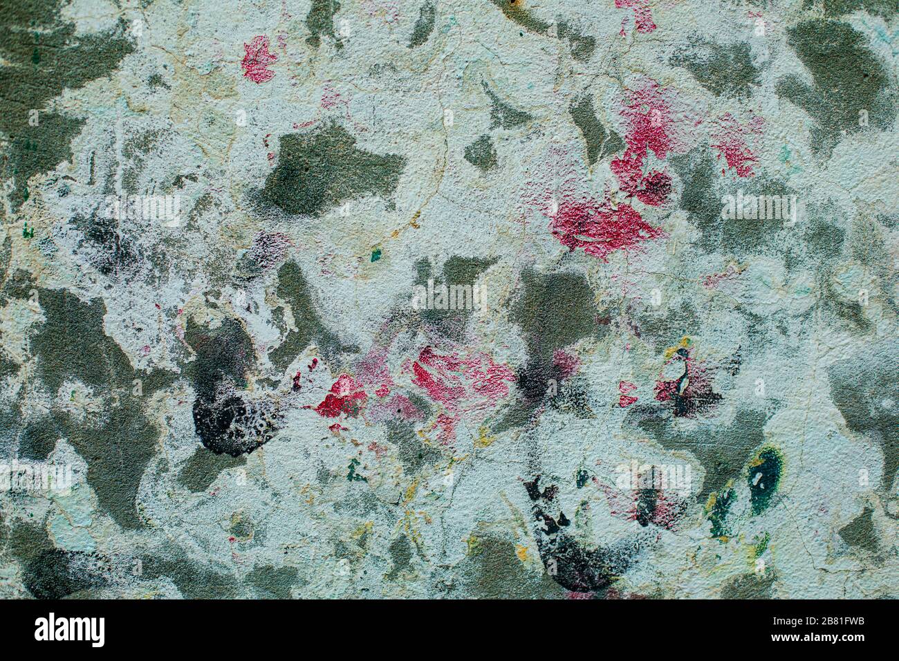 Closeup of colorful urban wall texture. Modern pattern for wallpaper ...