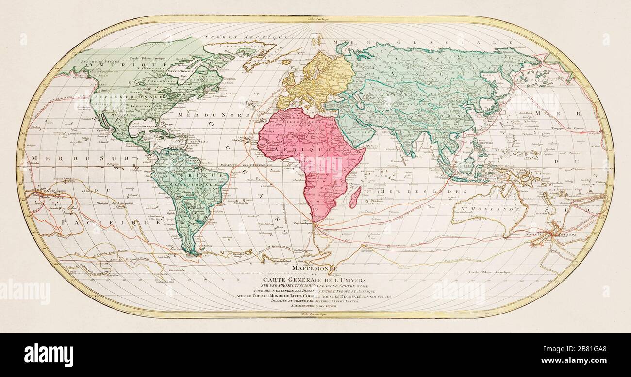 Mappe Monde High Resolution Stock Photography and Images - Alamy