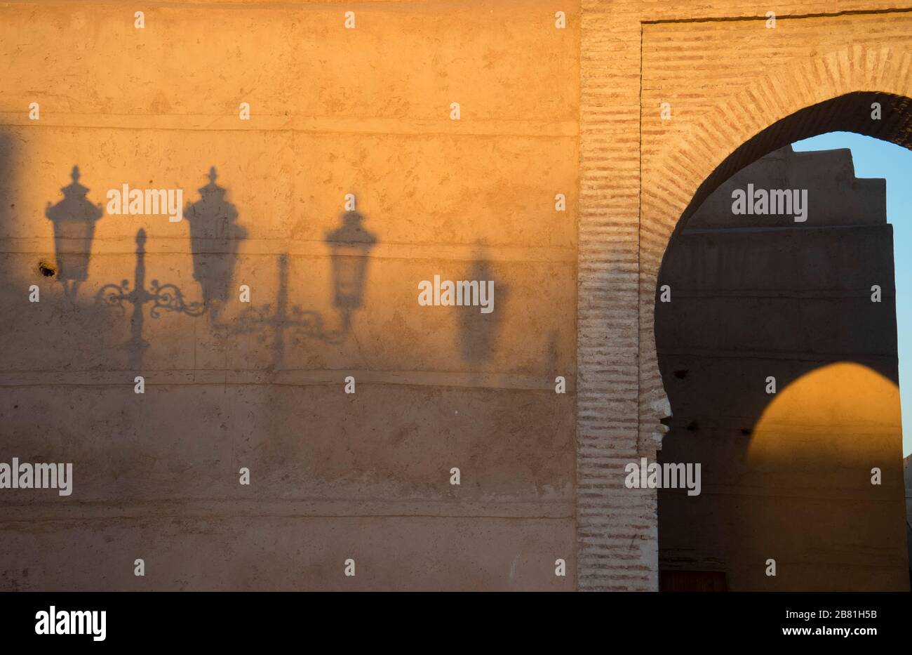 Kasbah marrakesh sunset hi-res stock photography and images - Alamy
