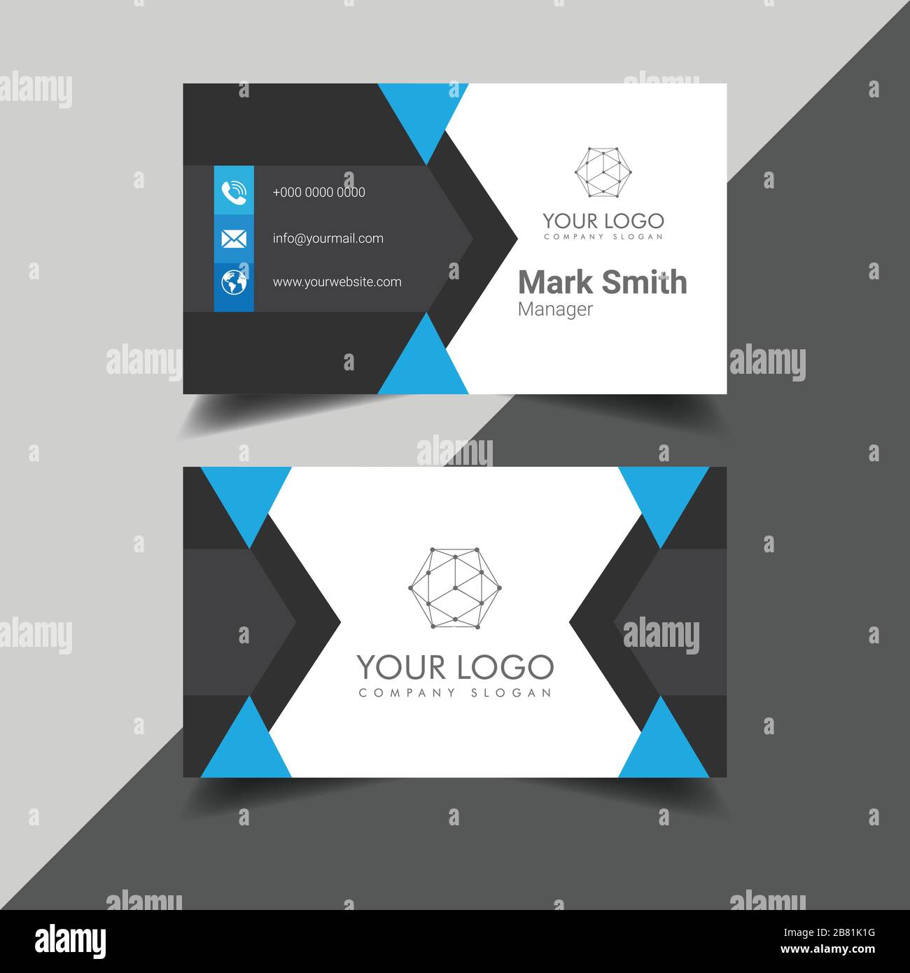 Banking card template background Stock Vector Images - Alamy