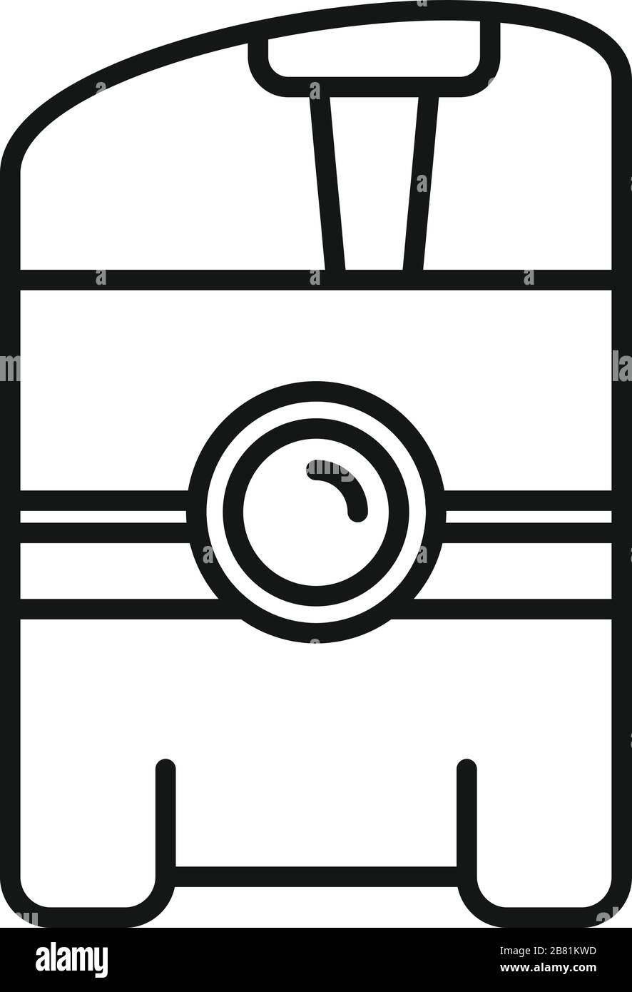 Air purifier icon. Outline air purifier vector icon for web design ...