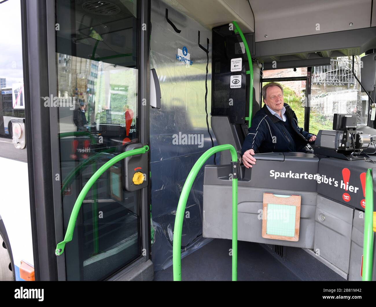 Bus drivers cab hi-res stock photography and images - Alamy