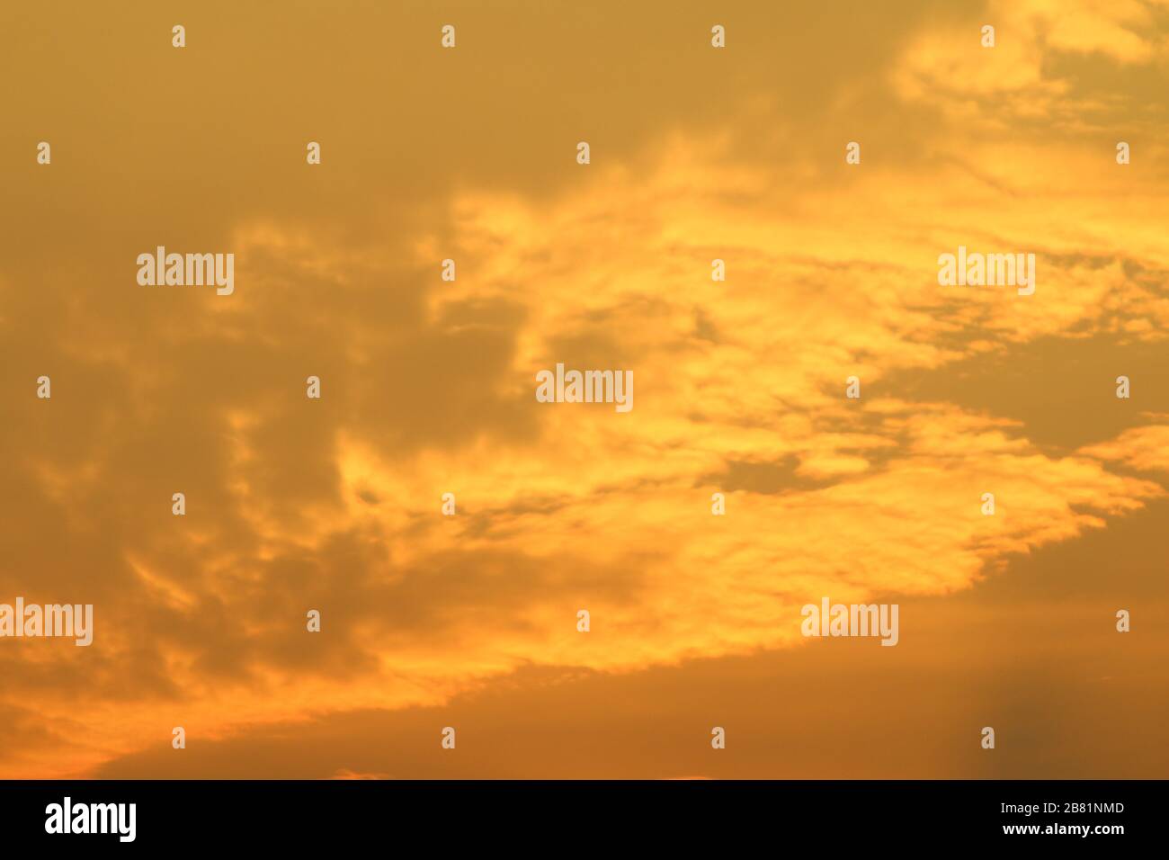sunset sky, gold sky, golden sky sunlight background Stock Photo - Alamy
