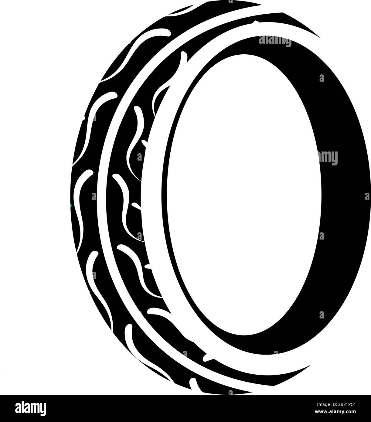 Vector vehicle tire tread background simple transport template for Cut ...