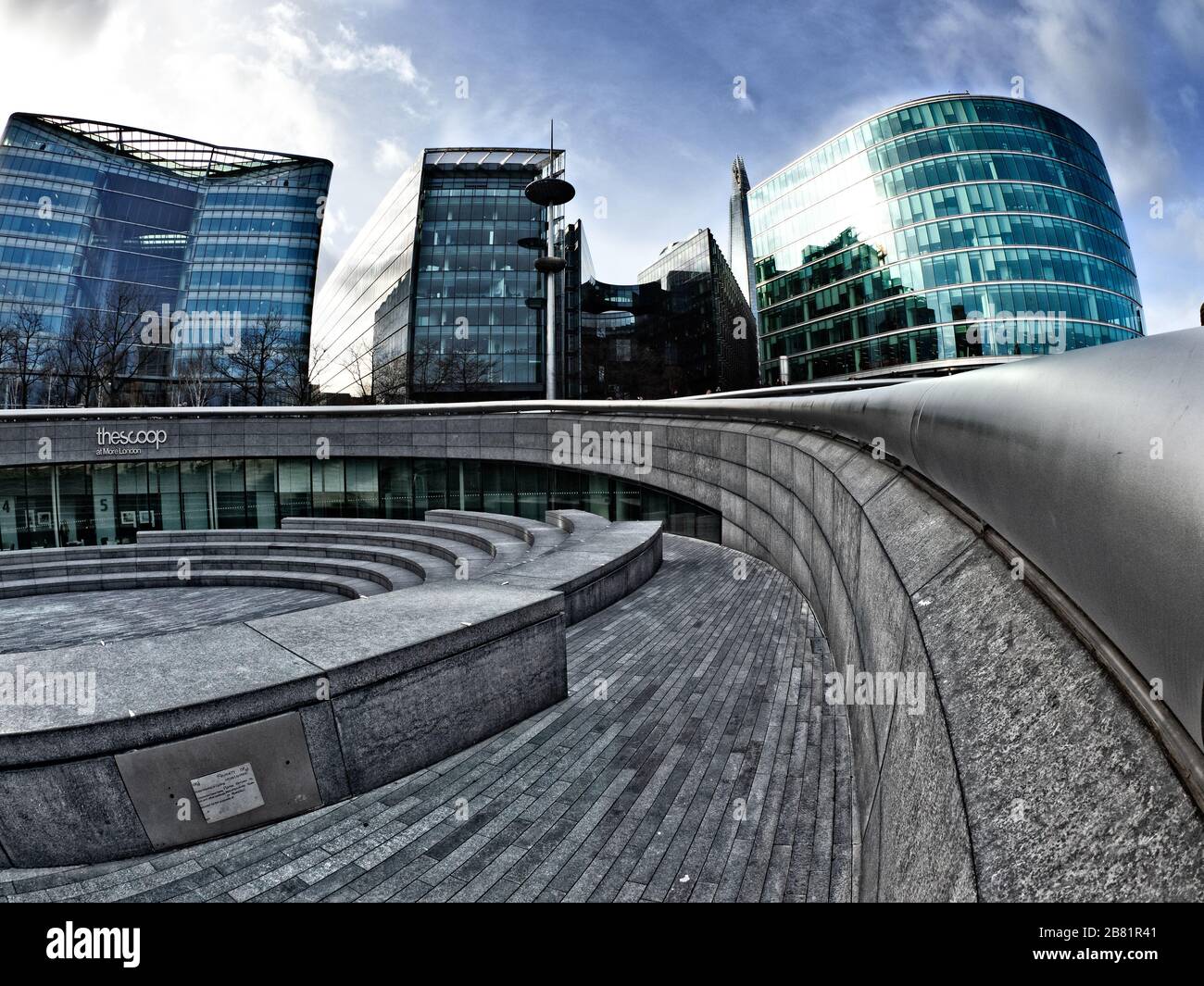 Sunken amphitheatre the scoop hi-res stock photography and images - Alamy