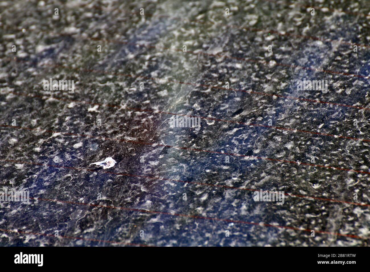 Stains, Dirt on the glass car Pollution, Surface dirt, Dust soil ...