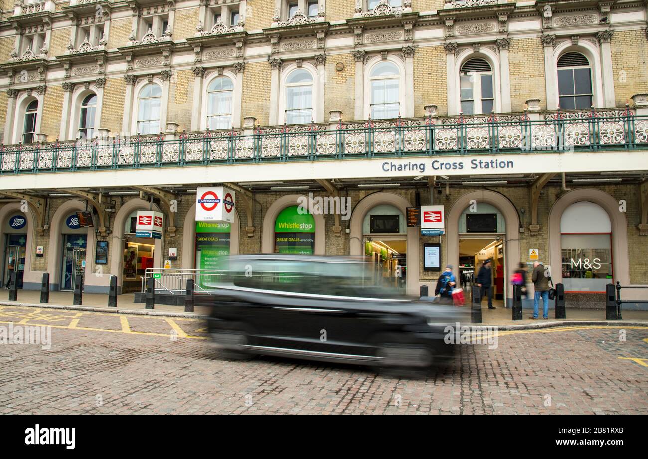 Charing Cross Station in London Stock Photo - Alamy