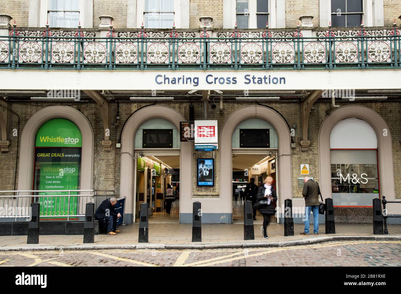 Charing Cross Station in London Stock Photo - Alamy