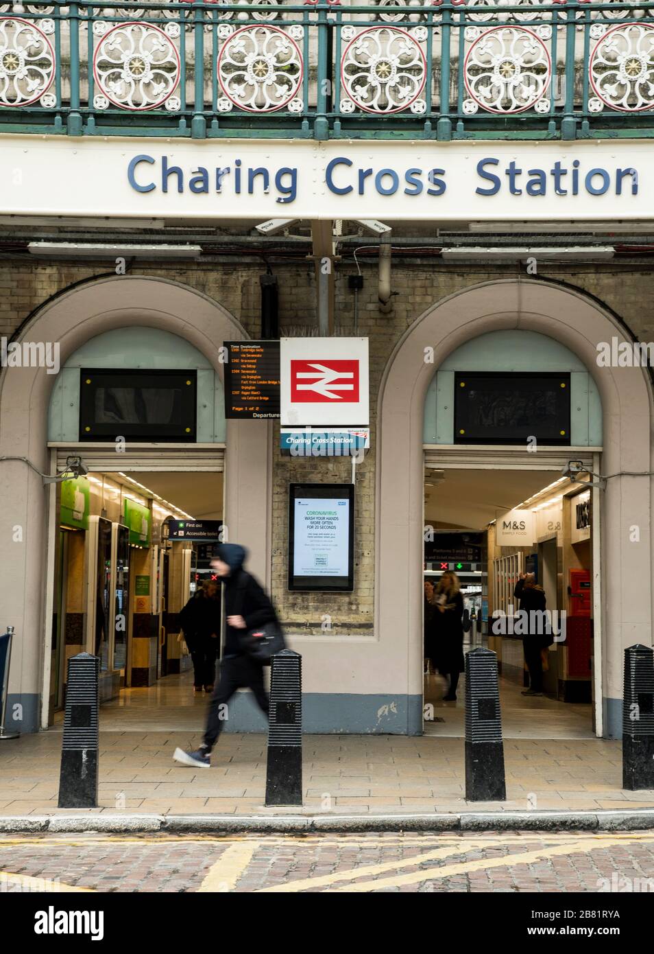 Charing Cross Station in London Stock Photo - Alamy