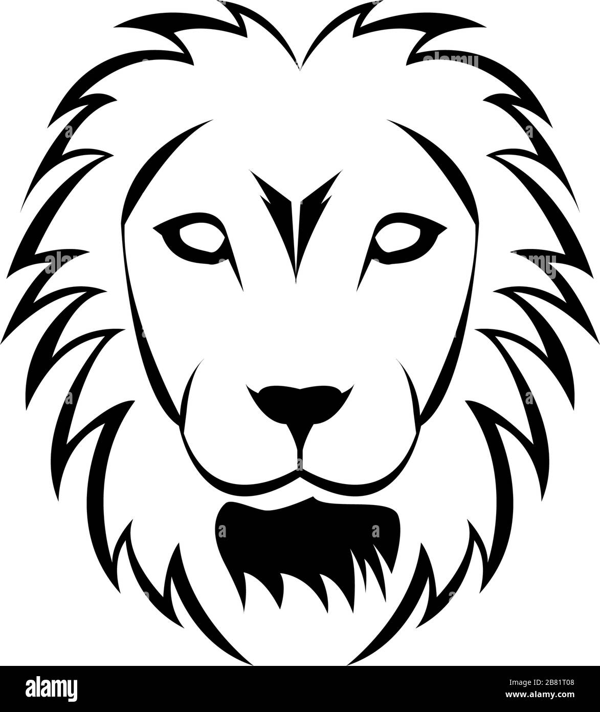 Lion Graphic Stock Vector Images - Alamy
