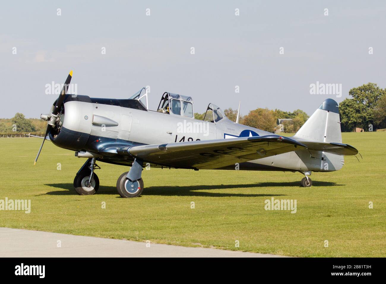 Harvard Aeroplane Aircraft Plane High Resolution Stock Photography and ...