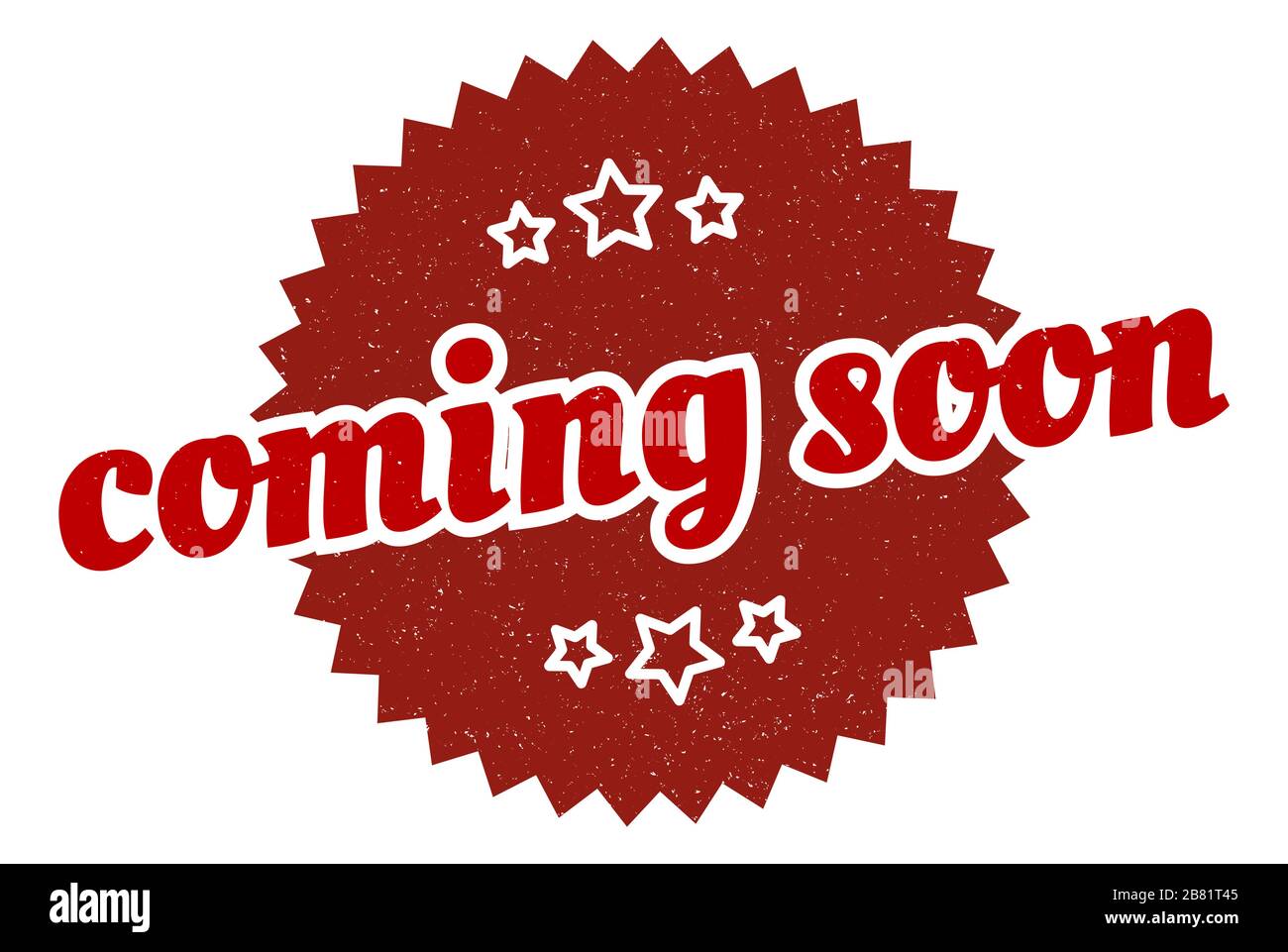 coming soon sign. coming soon round vintage retro label. coming soon ...