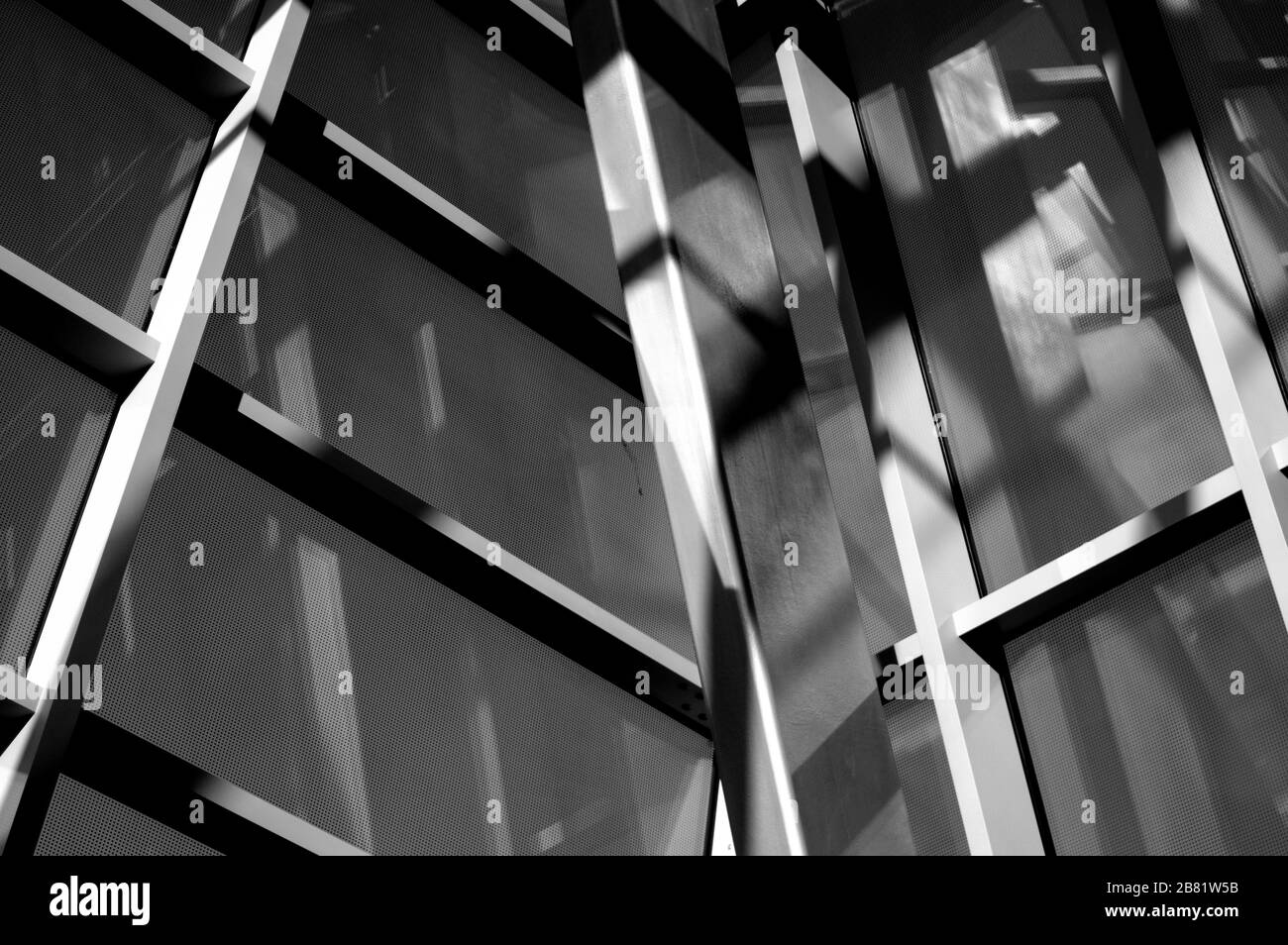 Inside a skyscraper Black and White Stock Photos & Images - Alamy