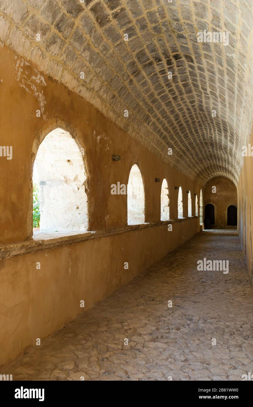 The monastery of Arkadi, Crete, Greece Stock Photo - Alamy