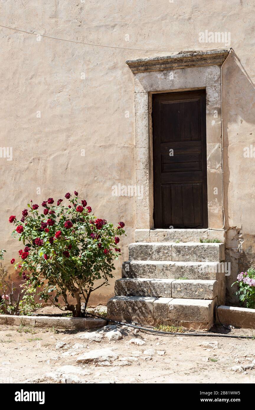 The monastery of Arkadi, Crete, Greece Stock Photo - Alamy